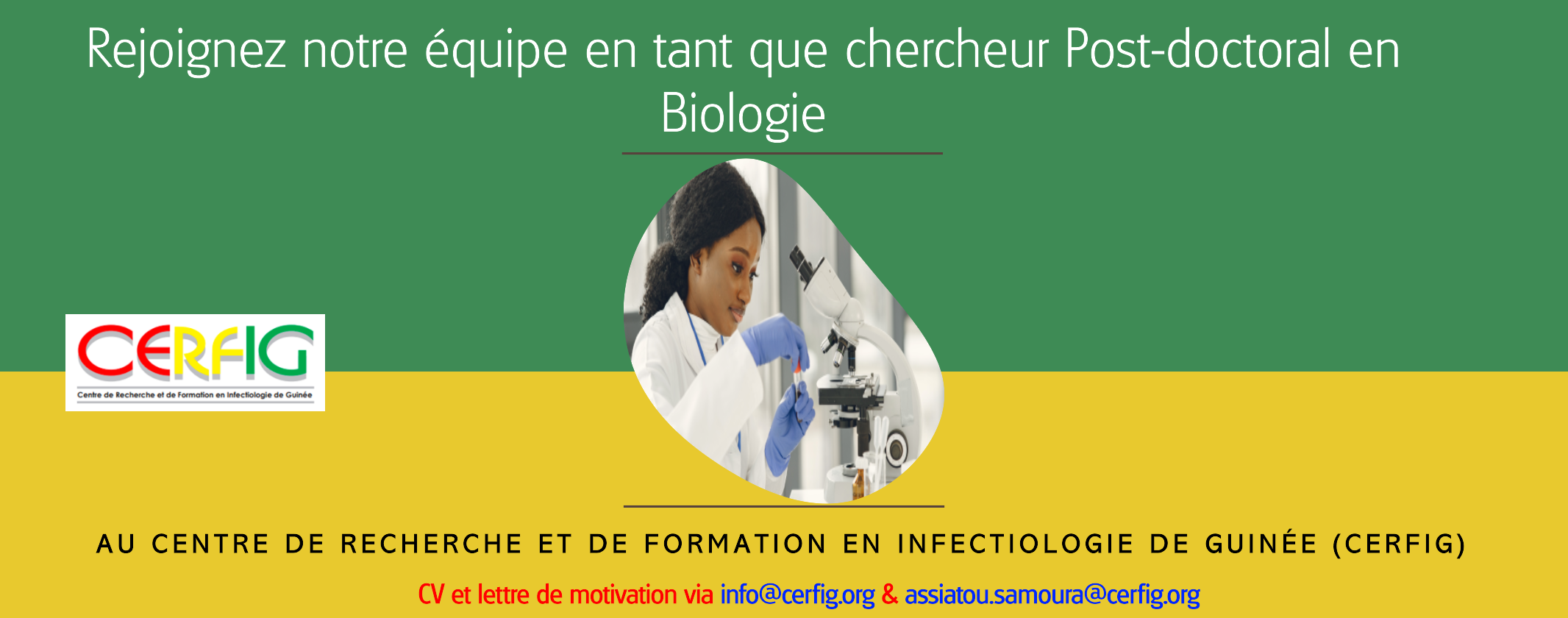 CERFIG – Centre de Recherche et de Formation en Infectiologie de Guinée
